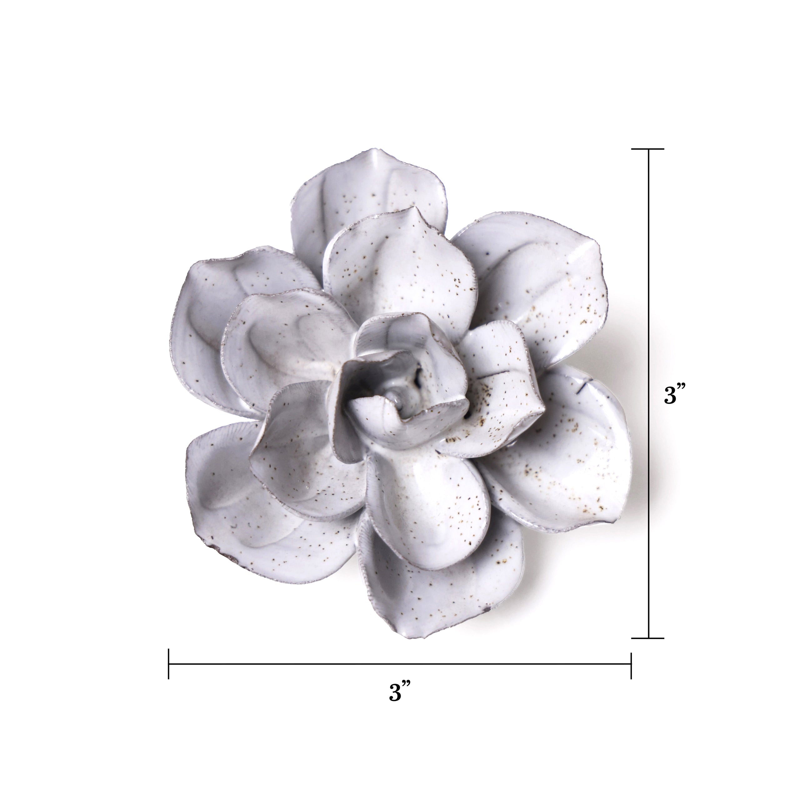 Ceramic Flowers With Keyhole For Hanging On Walls San Diego Set – Chive US