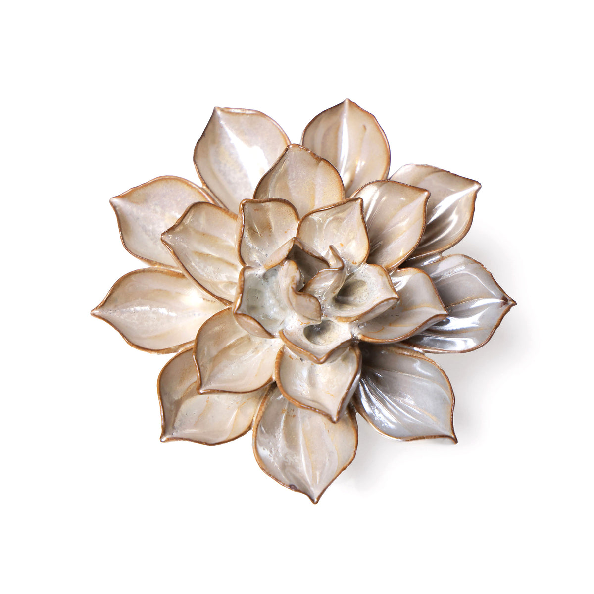 Wall Decoration Ceramic Flower Art Pearl Handcrafted D¨¦cor – Chive ...