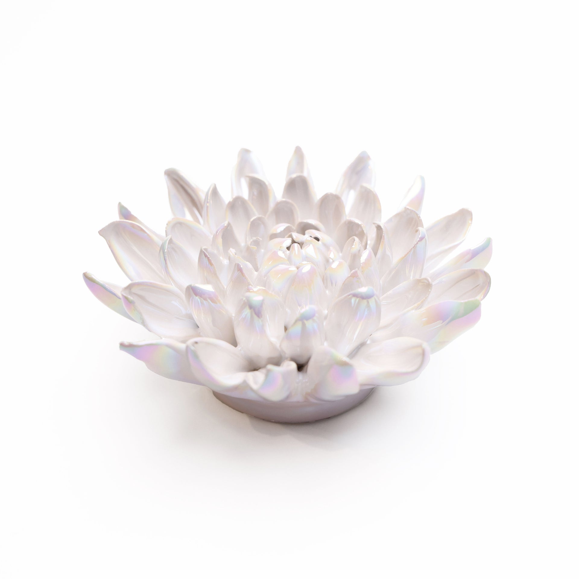 Ceramic Flower Wall Art Pearl Chrysanthemum – Chive US